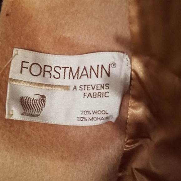 Forstmann | Jackets & Coats | Forstmann A Stevens Fabric Mohair Wool ...